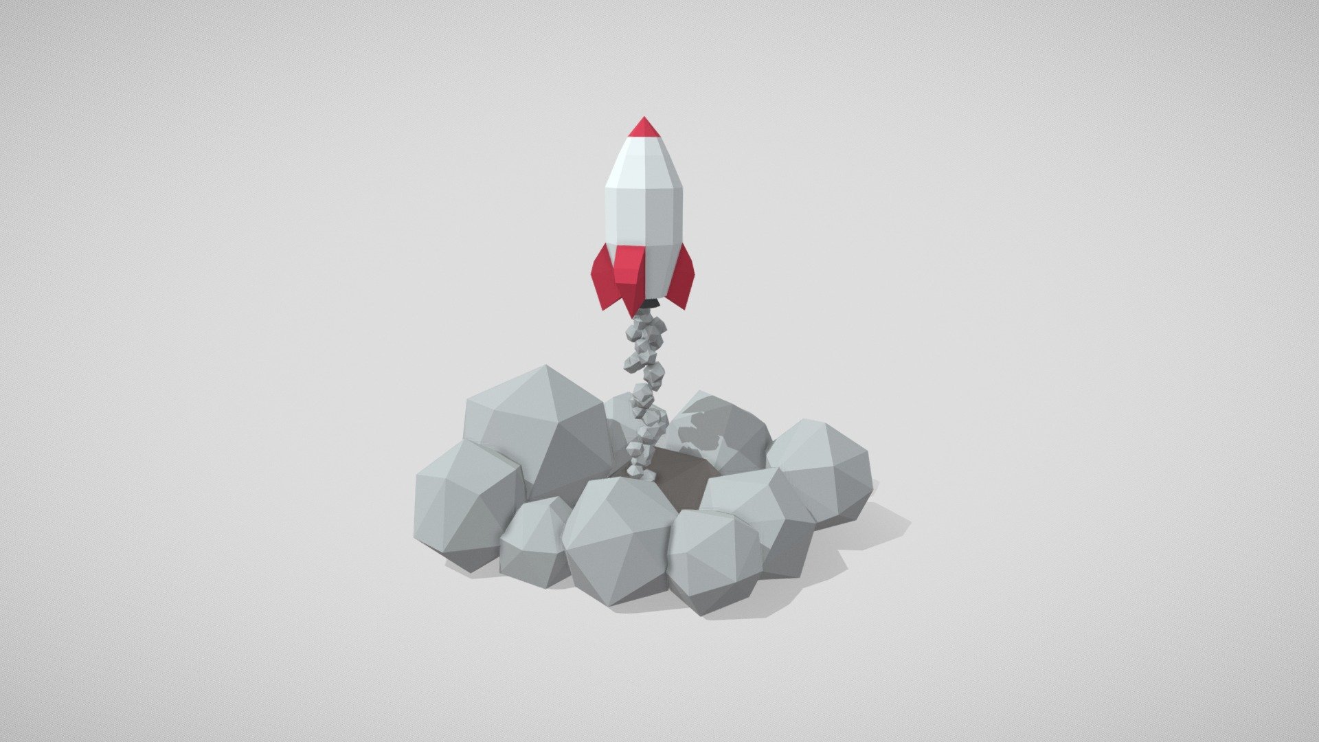 Low Poly Space Ship - Download Free 3D model by hinger [525fa14 ...