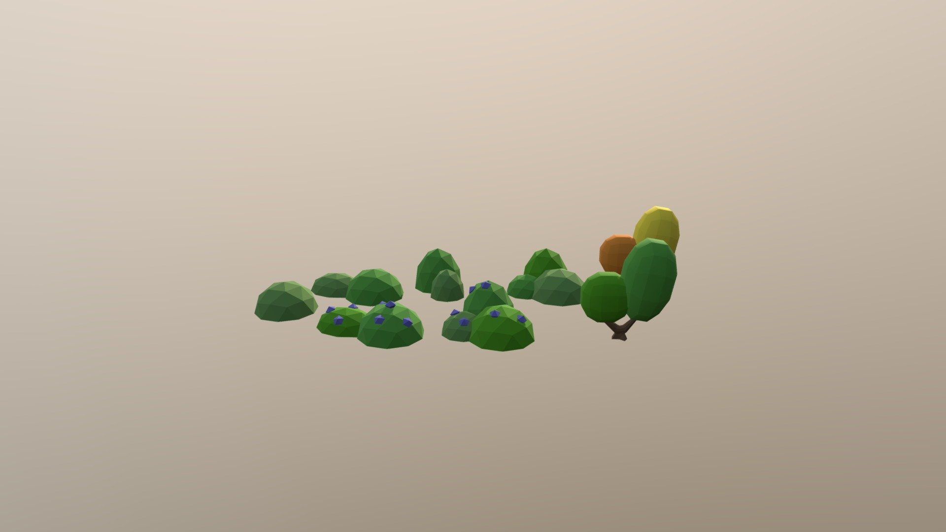 Bush Pack - 3D model by Tristan Kempen (@vcauxilum) [5261fba] - Sketchfab