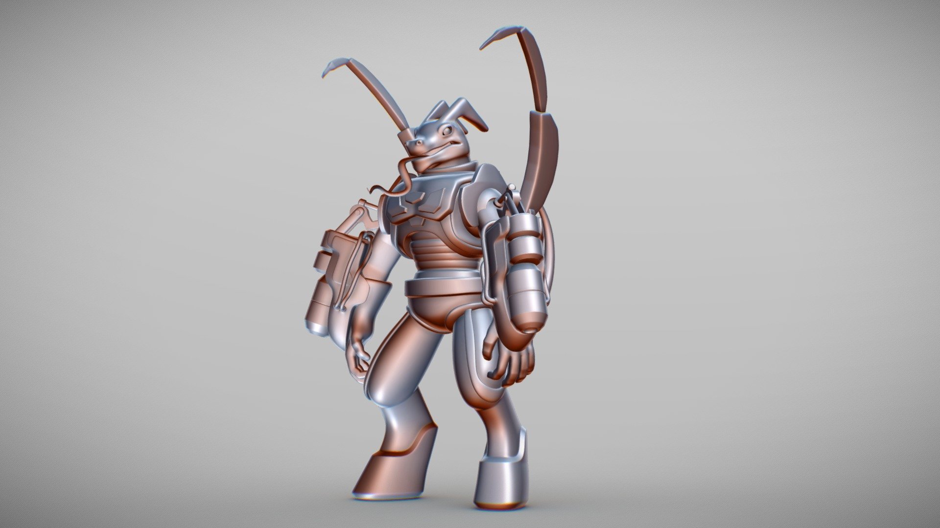 Space Lizard - 3D model by lomito24 [52627fe] - Sketchfab