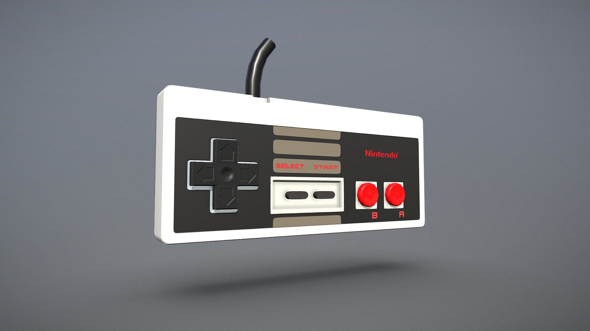 NES Controller - WCG - Download Free 3D model by Vanillatography ...