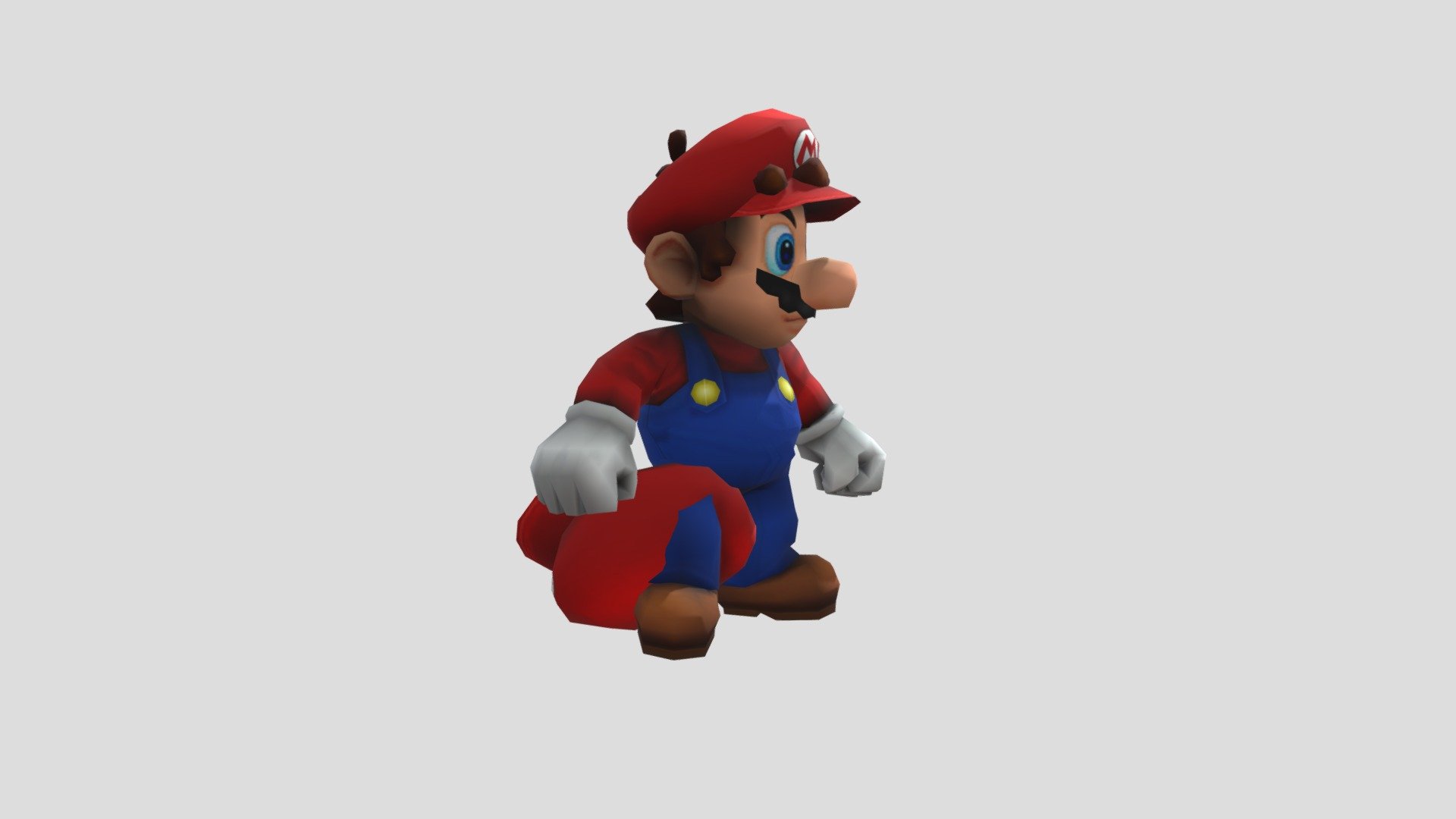 nsmbw normal mario idle "animation recreation" - Download Free 3D model ...