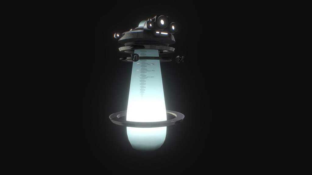 UFO Monster - 3D model by romainrevert [52663d2] - Sketchfab