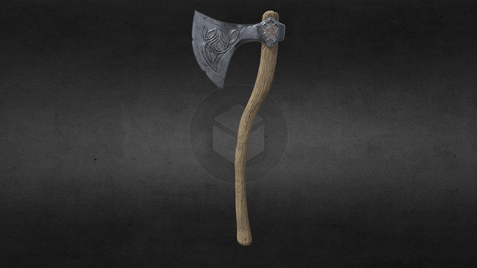 Battle axe - 3D model by mateuszkaszczuk [5266491] - Sketchfab