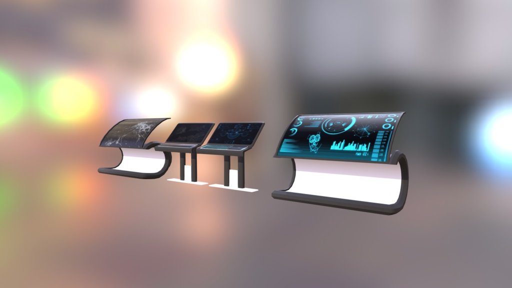 Terminals - 3D model by fame.saro [5266fdb] - Sketchfab