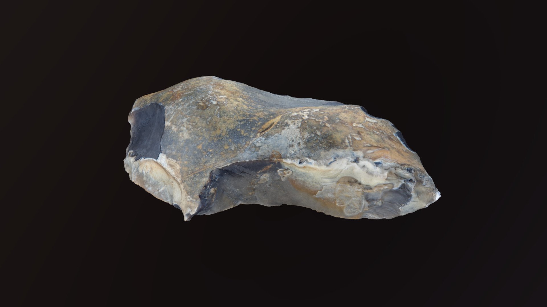 Stone Age Flint Core - 3D model by dharmston [5268a2a] - Sketchfab