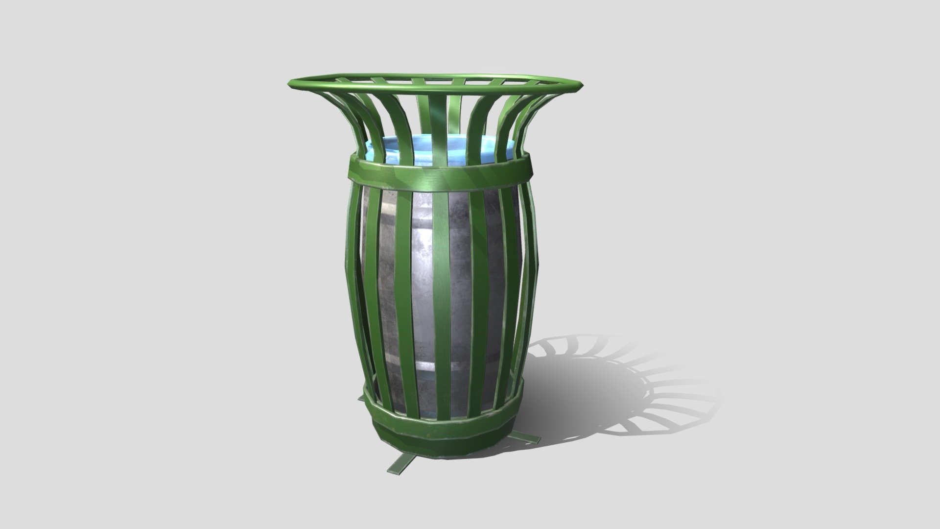 City Garbage Can Stylized - 3D model by henrik_3d (@henrikvestad ...