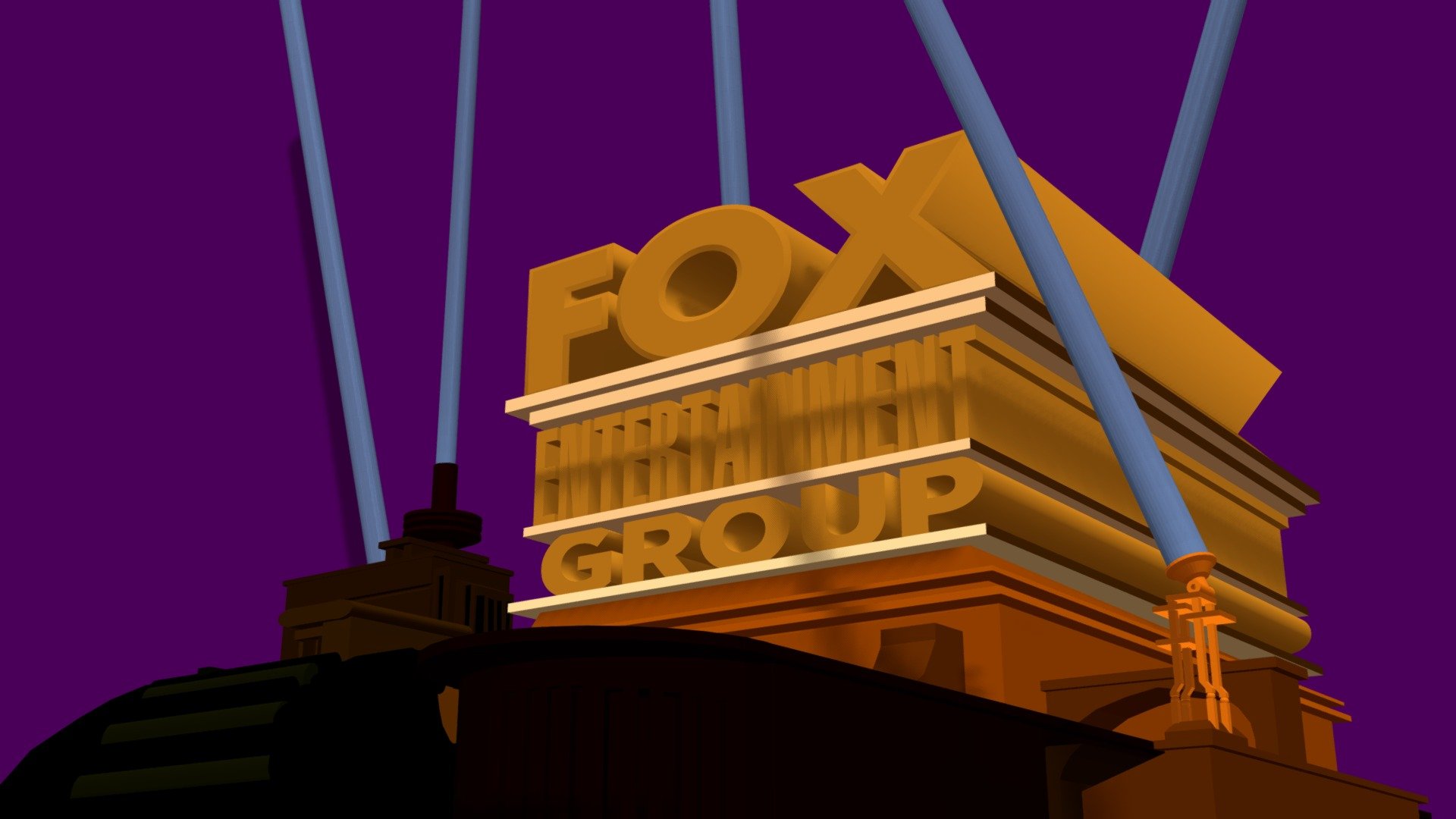 Fox Entertainment Group Logo - Download Free 3D model by ...