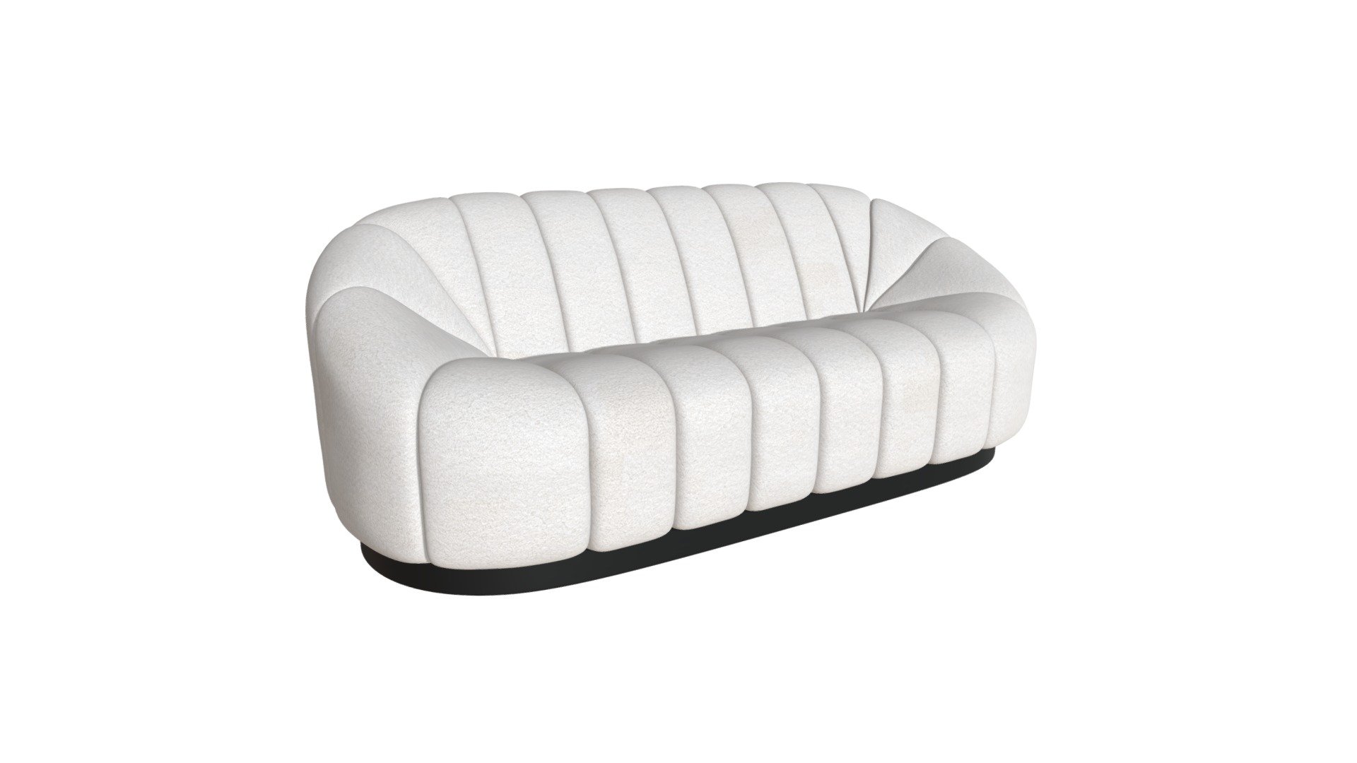 Bhutan Sofa Cream - 109341 - Buy Royalty Free 3D model by Zuo Modern (@zuo) [526dc2f ...