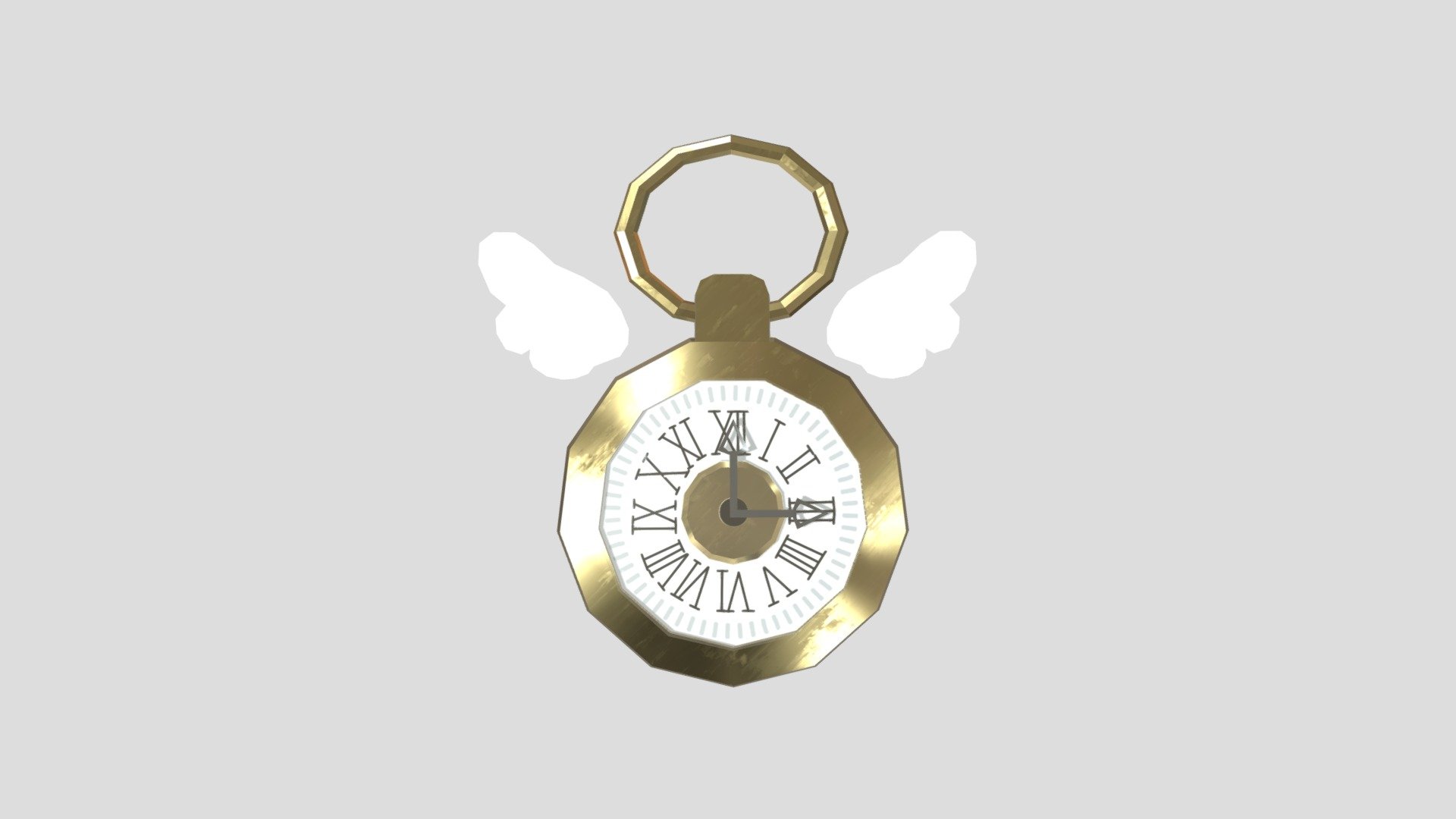 pocket watch - 3D model by Leila (@LeilaAlise) [526ea87] - Sketchfab
