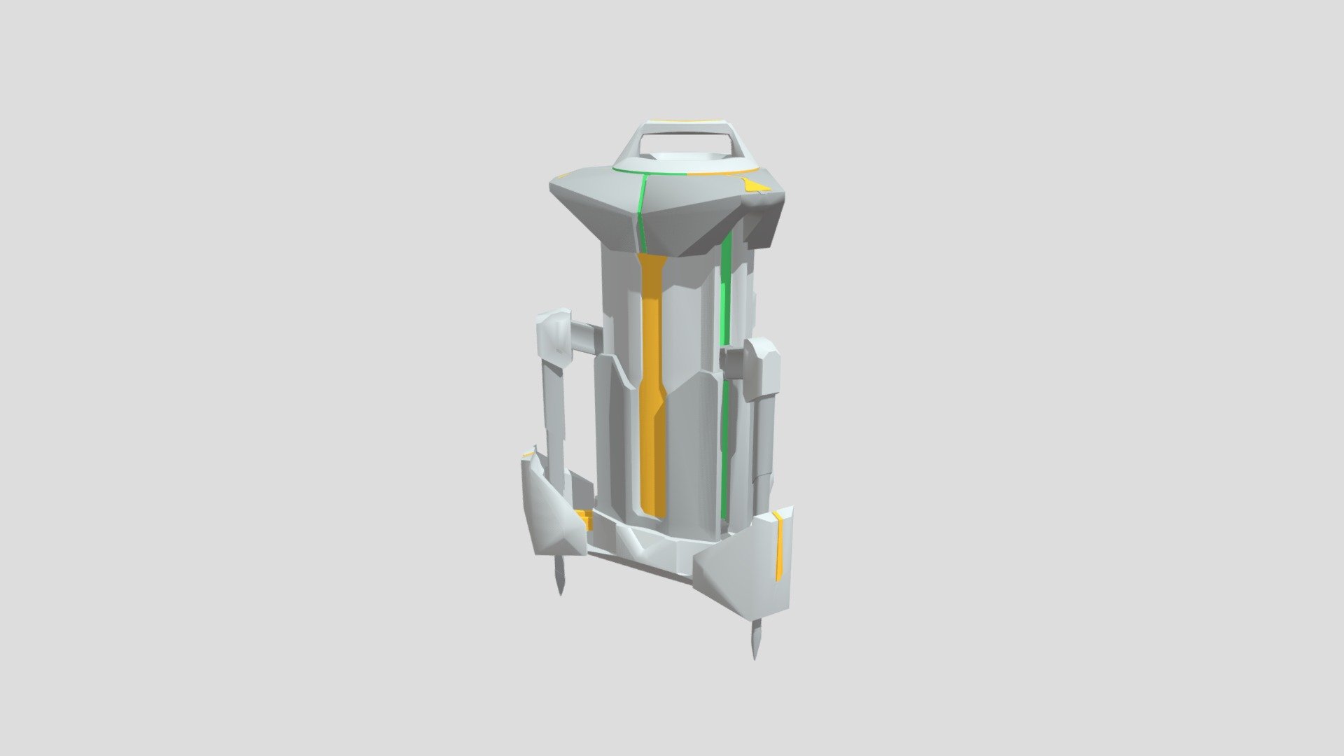 Spike Valorant - Download Free 3D model by JokeTea [52701a0] - Sketchfab