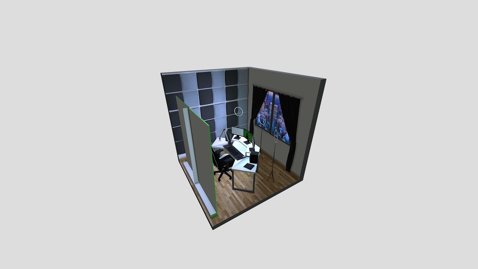 CUBE GAMER ISO - 3D model by jeremiemarques [5270b41] - Sketchfab
