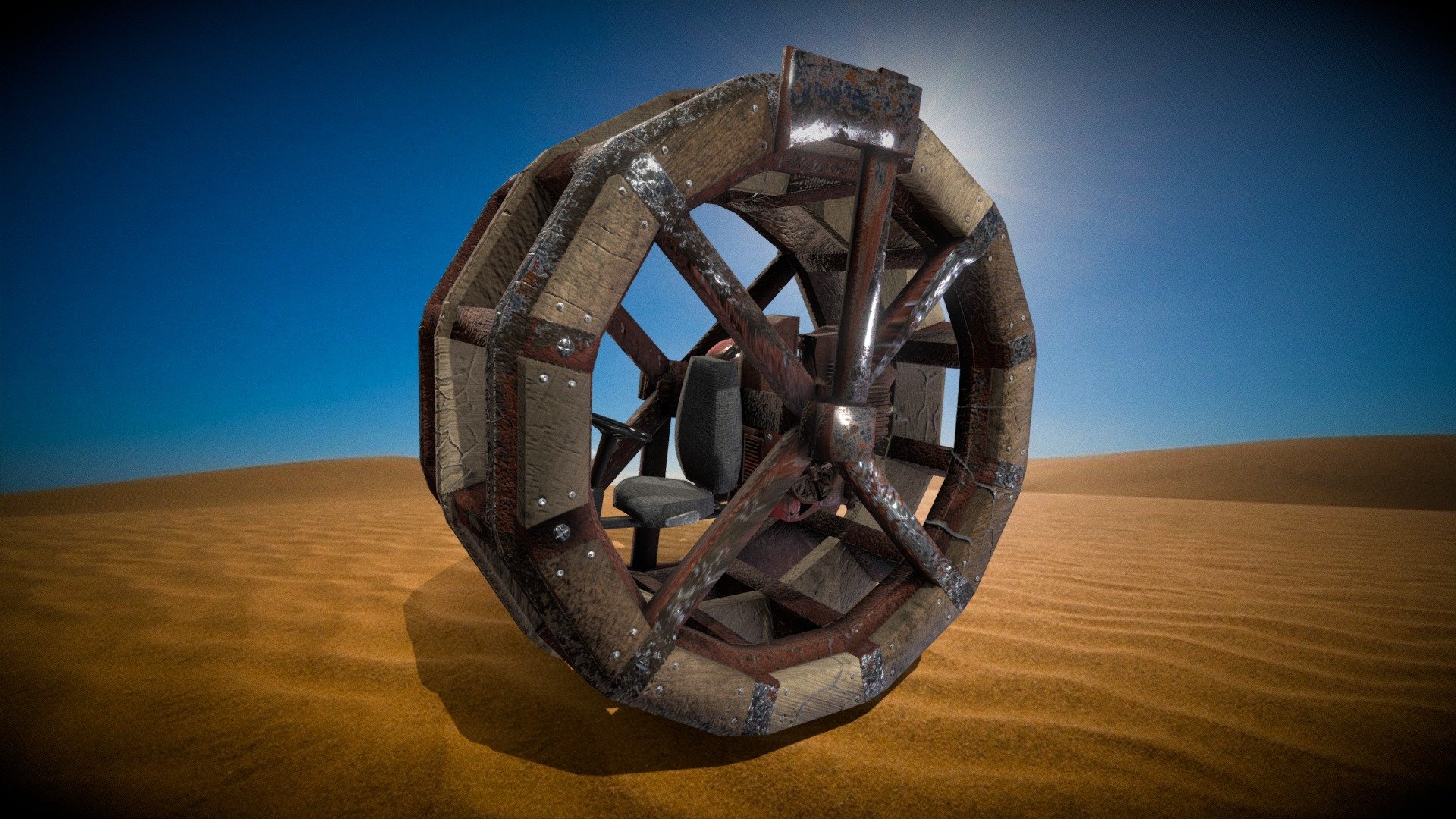 Carmagedon Mono Wheel Massacre TDR2000 FunSculpt - Download Free 3D ...