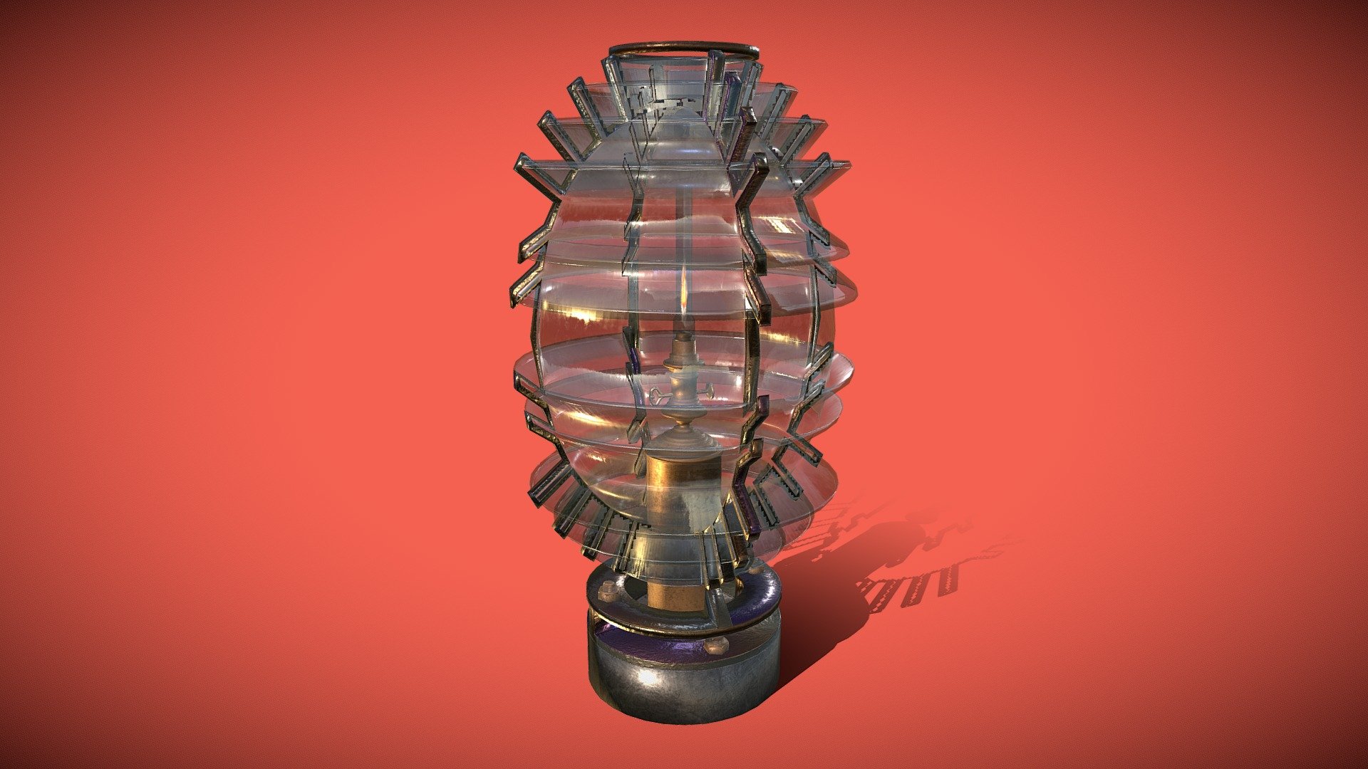 Lighthouse Lamp - 3D model by Laurie Annis (@laurieannis) [5270dfb ...