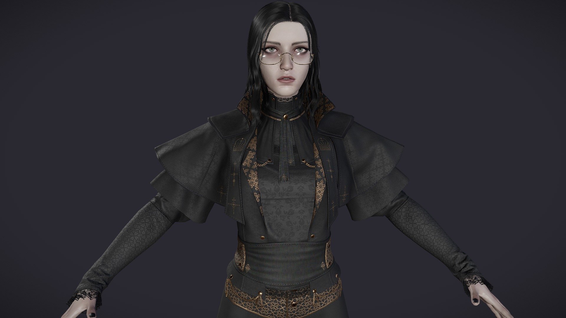 Lillian - Game ready PBR character - Buy Royalty Free 3D model by ...