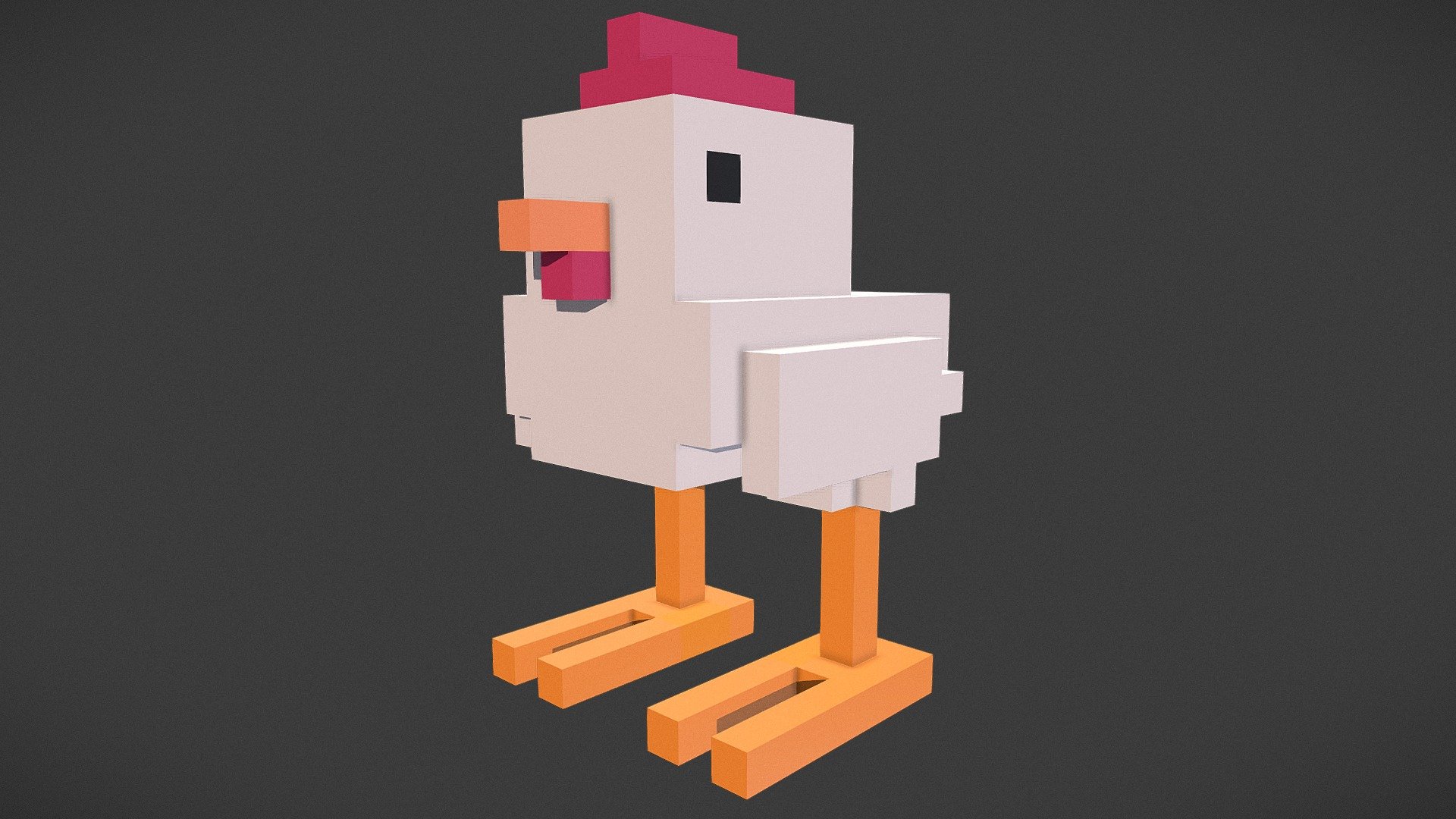 Voxel Chicken - 3D model by Hummmy [5274a9b] - Sketchfab