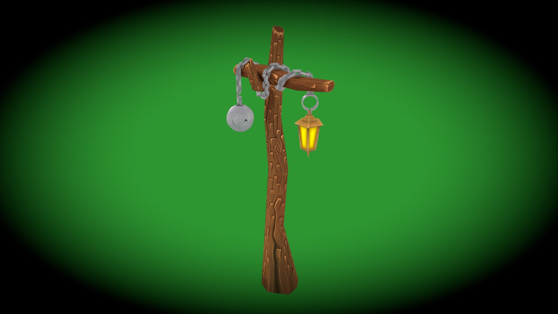 Ball And Chain Light - 3D model by Gordanzzz [5275157] - Sketchfab