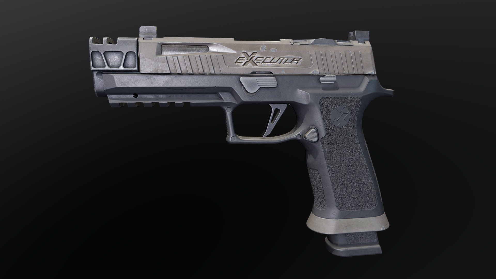 P320 X FIVE Custom - 3D model by Carlos Morales (@carlos.war) [52759a2 ...