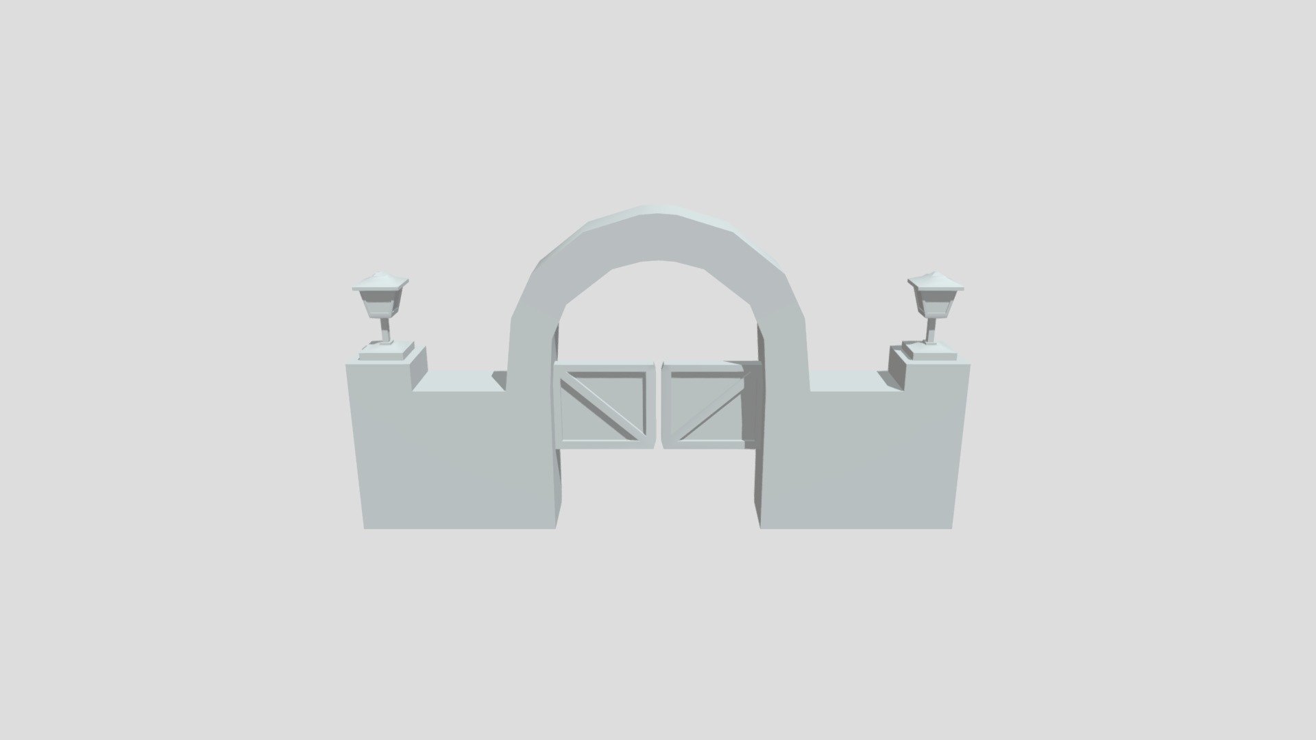 Gate Finished Pro1 - Download Free 3D model by Maddog1224 [5276df2 ...