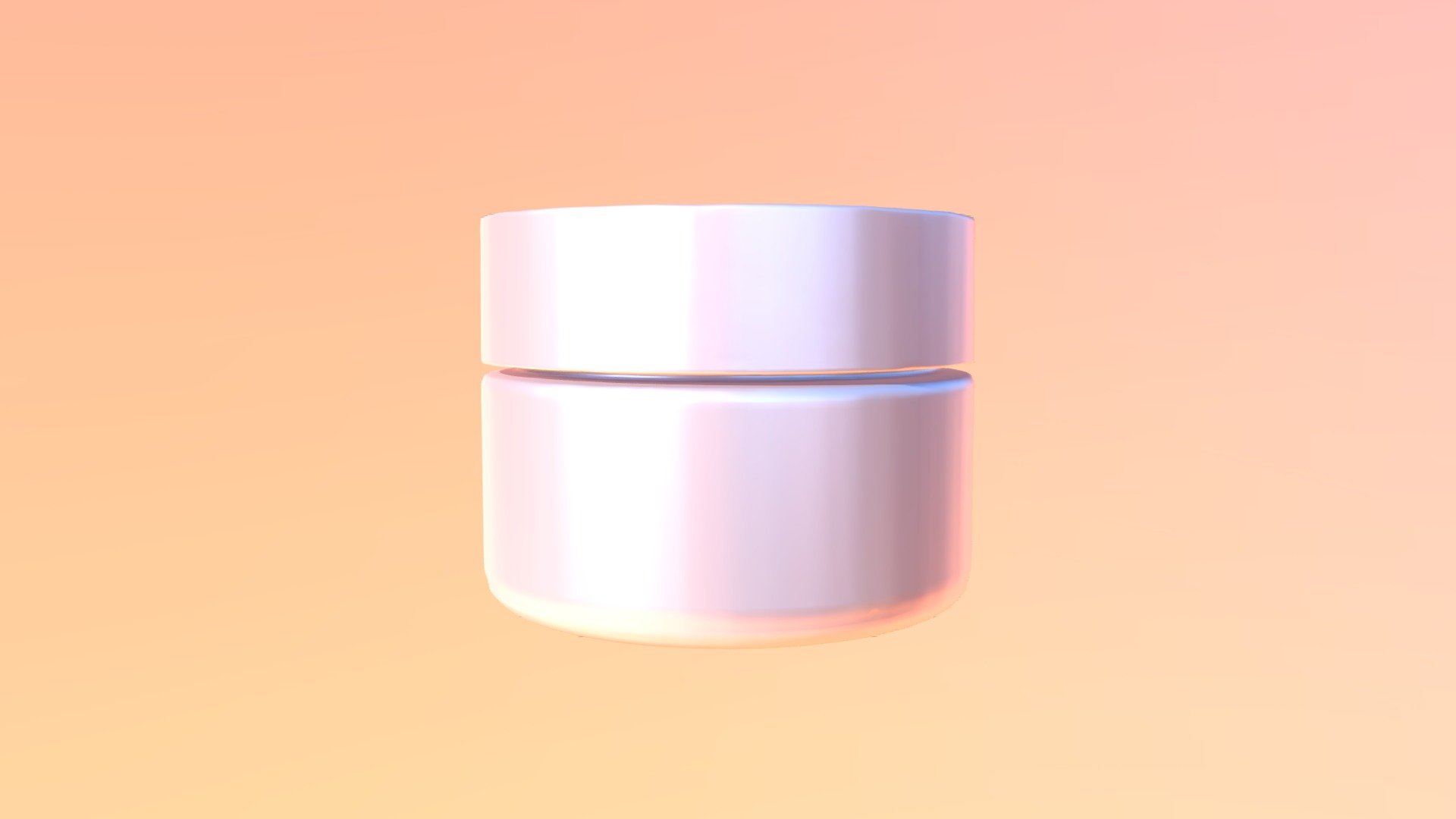 jar of makeup remover balm - 3D model by komal5 [5278ba0] - Sketchfab