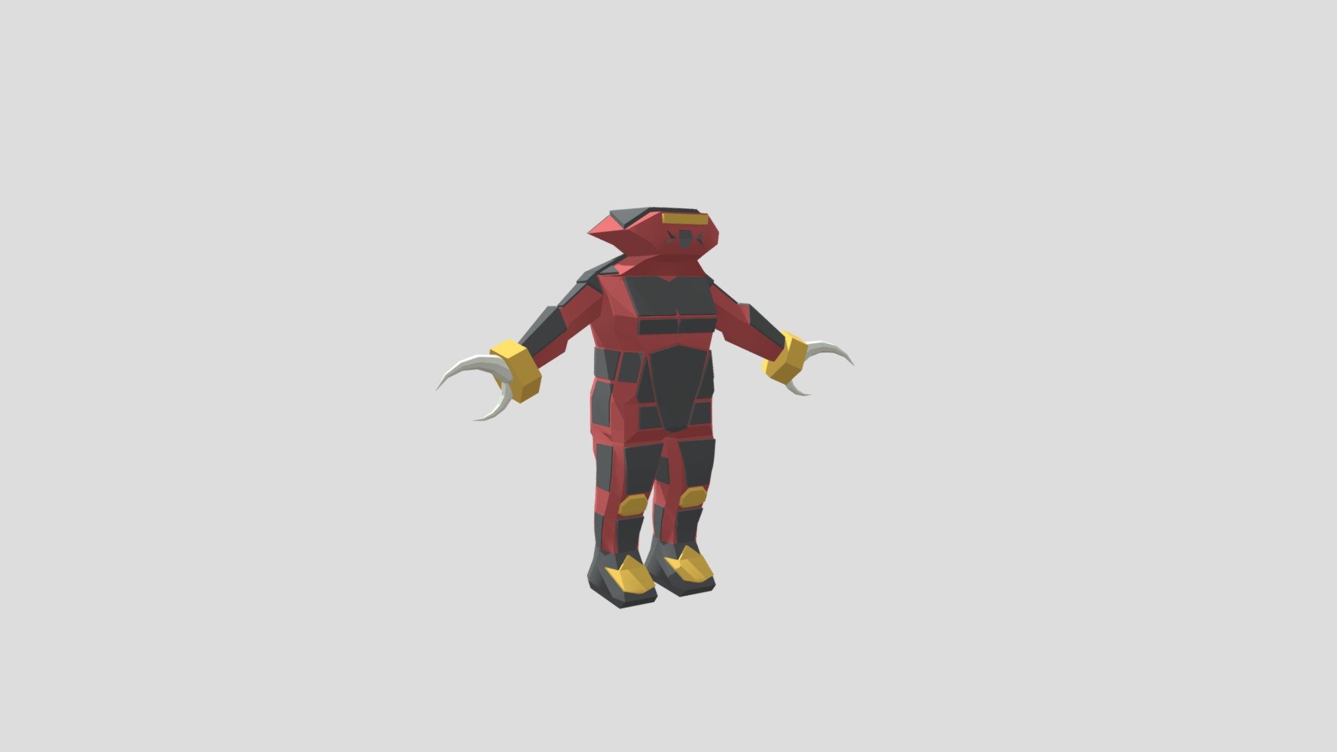 alien robot - 3D model by akenoq [527bf04] - Sketchfab
