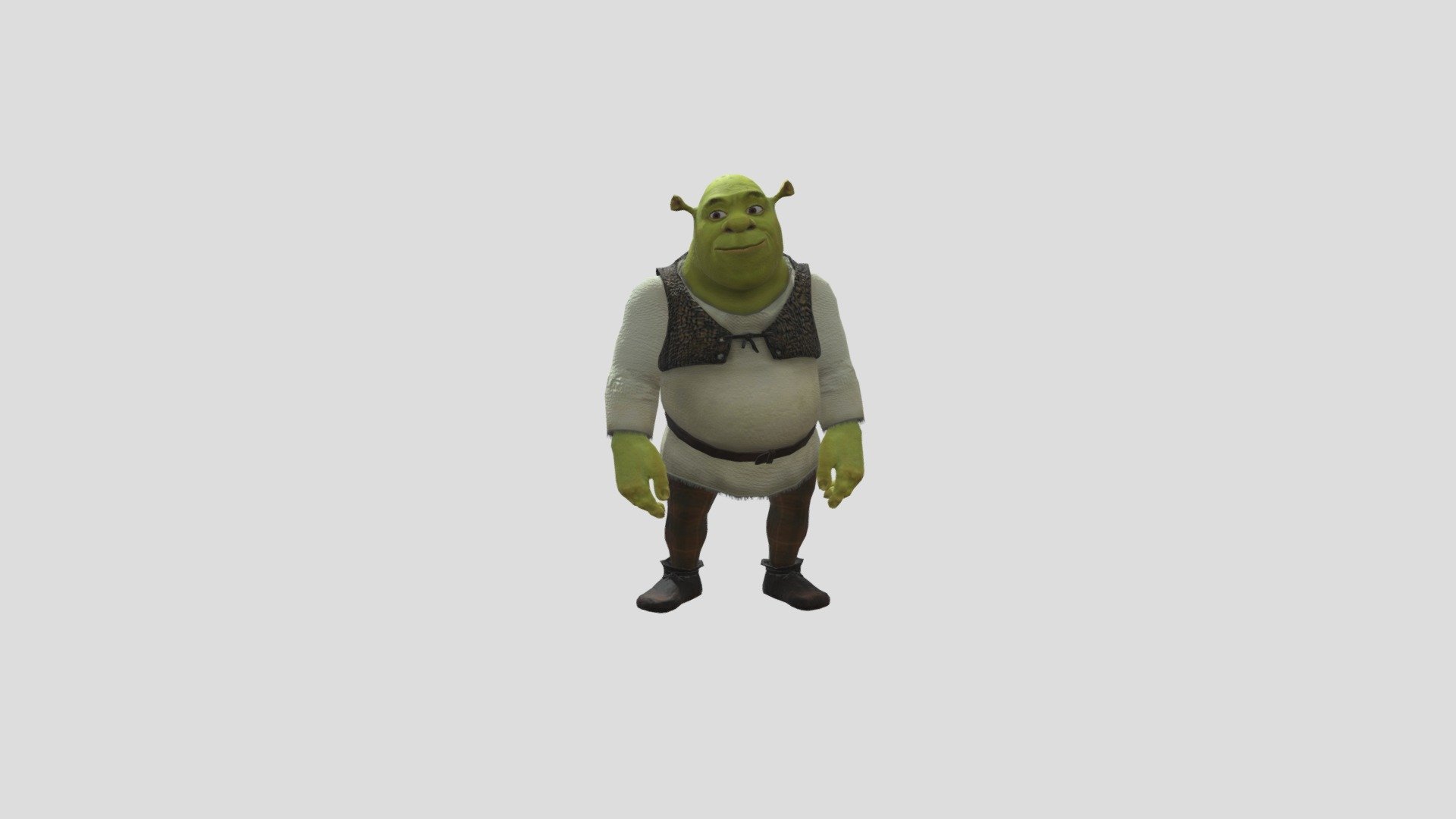 Shrek (Pocket Shrek) and (Animations) - Download Free 3D model by ...