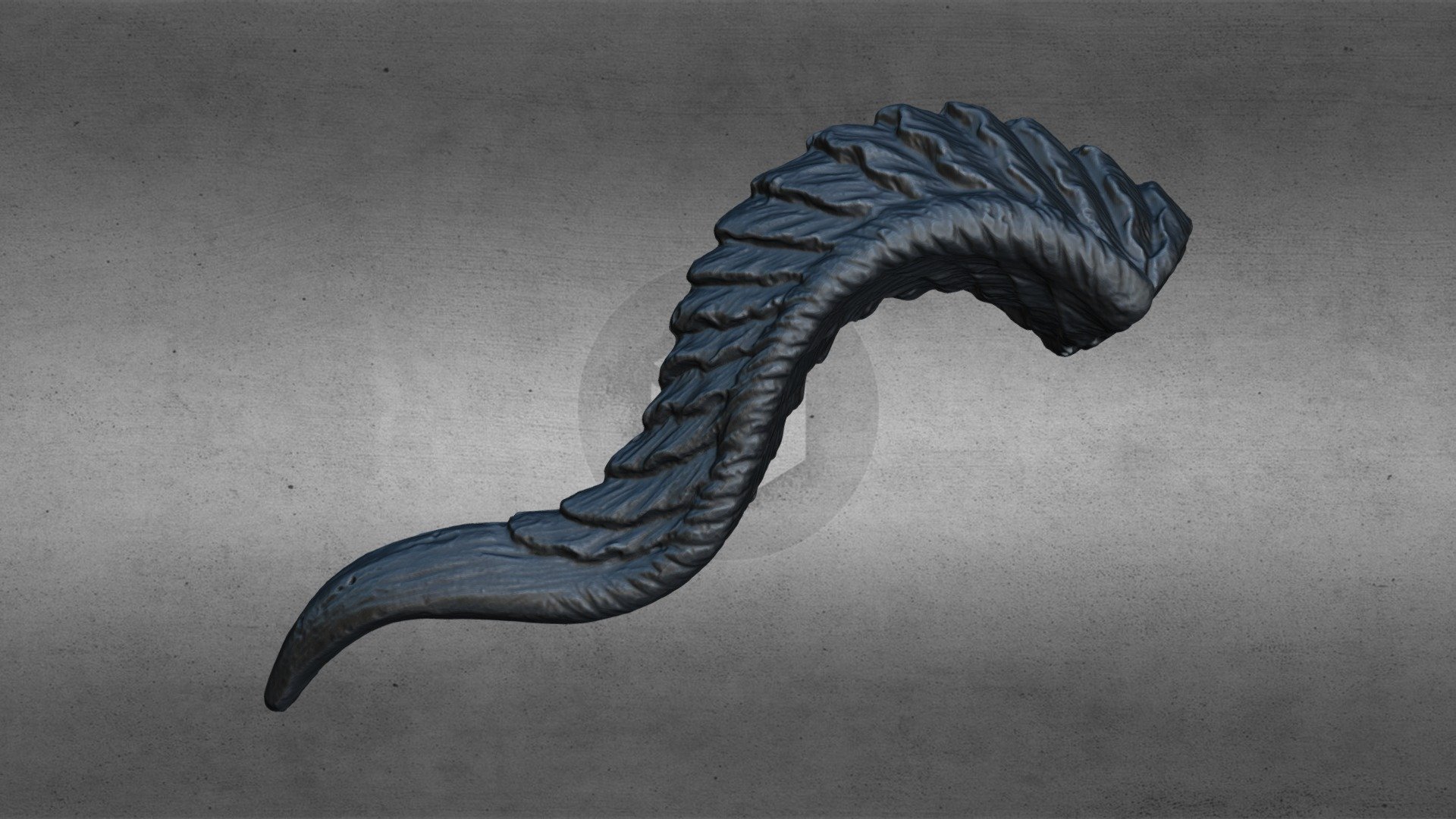 Printable Dragon Horn - Buy Royalty Free 3D model by TowerDweller.com ...