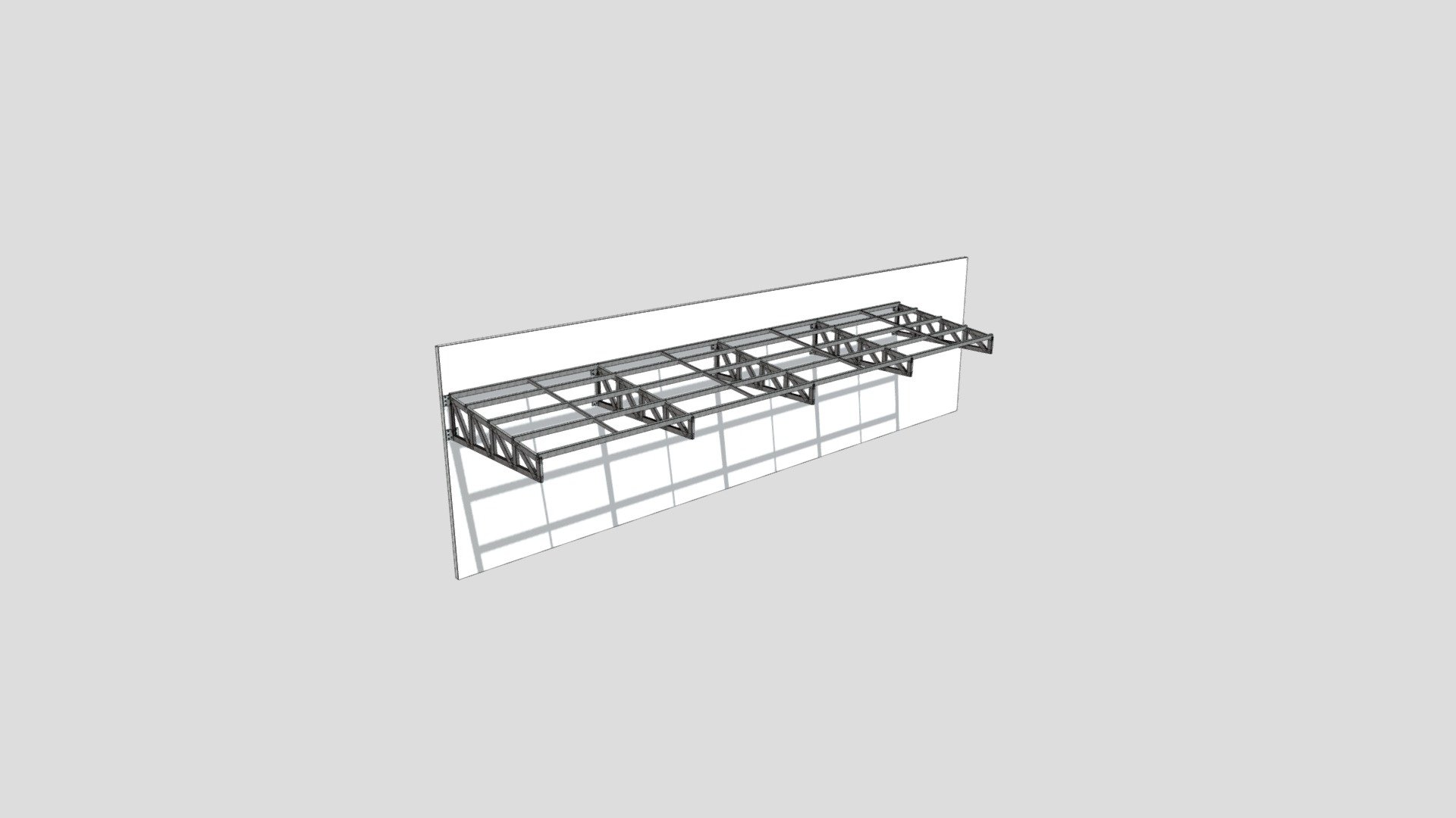 Shelter Structure - 3D model by Central Steel Framing ...