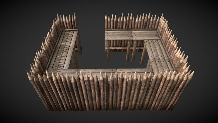 Palisade 3D models - Sketchfab