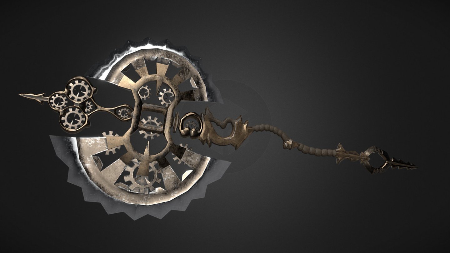 Clock Work Axe Work - 3D model by Bryan Kaszowski (@Zarnick151 ...