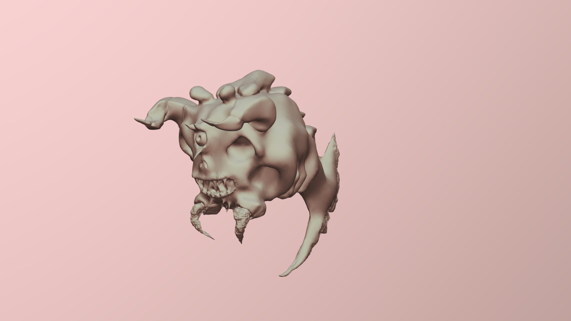 Space-Marine-Ghost-Creature - 3D model by Óscar (@ocscout2000) [528210c ...