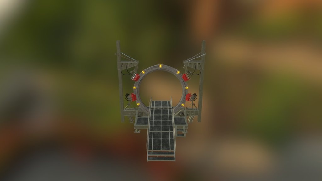 Projet Stargate - 3D model by TheoB [5283023] - Sketchfab