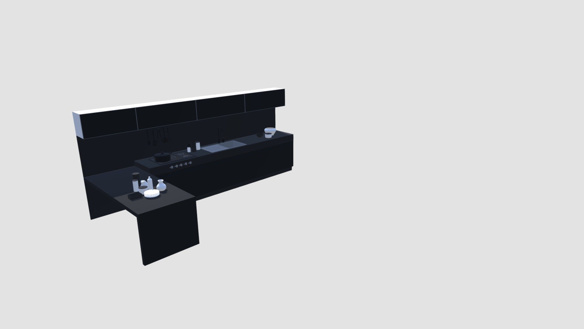 kitchen - Buy Royalty Free 3D model by Evermotion [528323d] - Sketchfab ...
