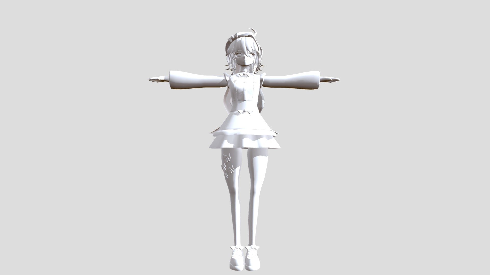 Furina Genshin Impact - 3D model by Isabelle (@isabellepyj) [528343a ...