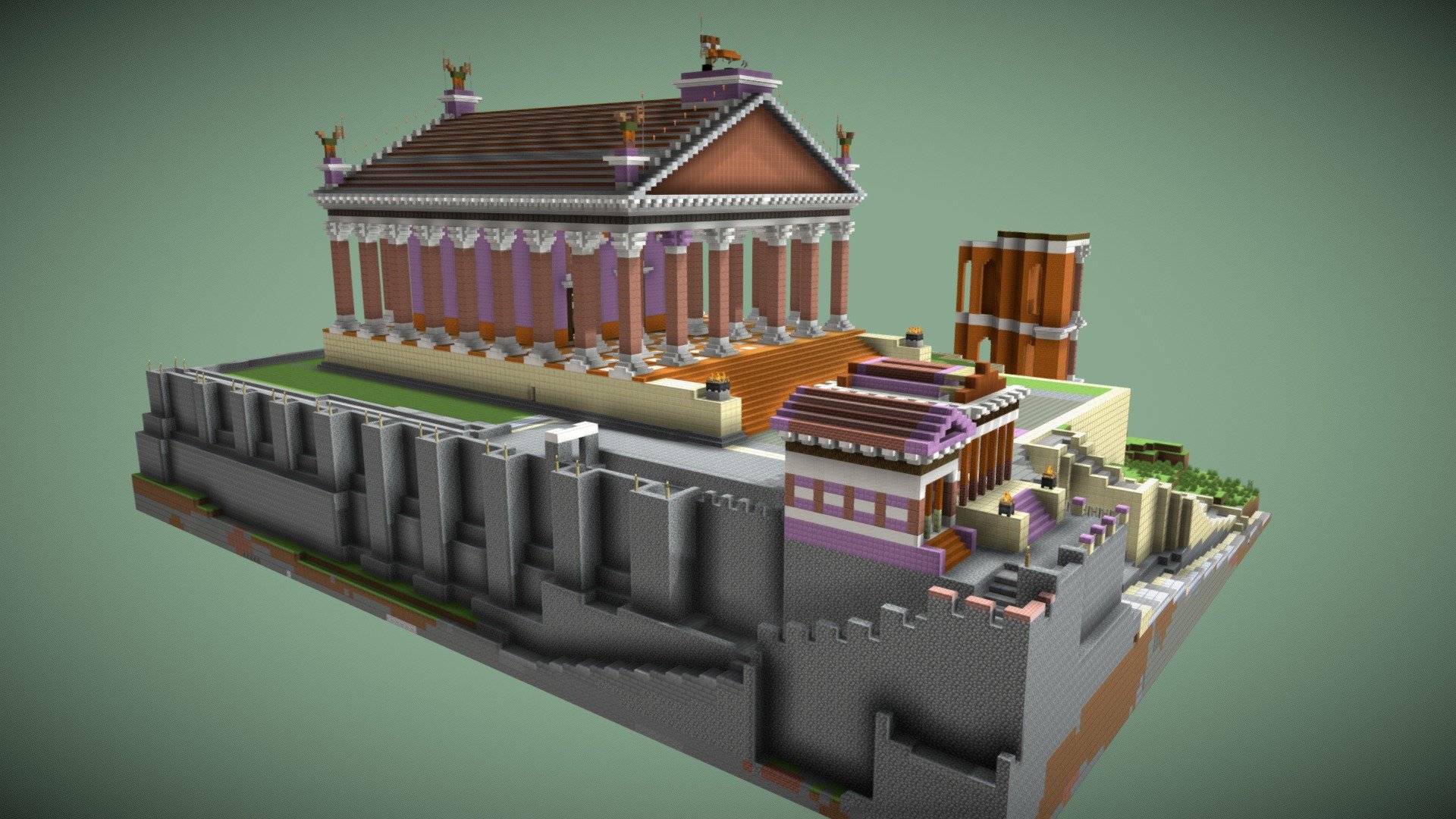 Jupiter Óptimo Máximo Capitolino-s. III B.C. - Download Free 3D model ...