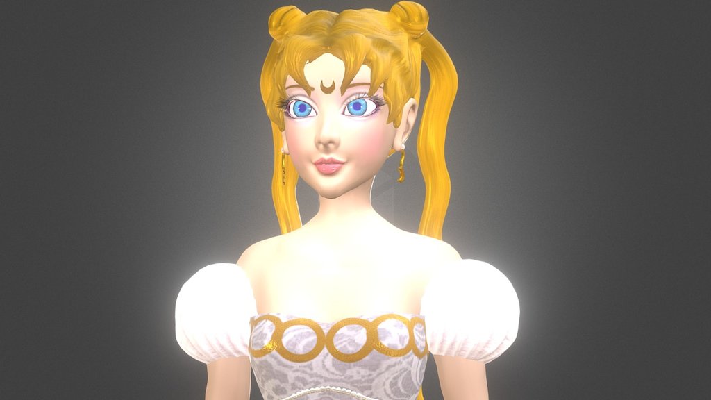Serenity princess - 3D model by Venera Zappalà (Vera) (@lilith ...