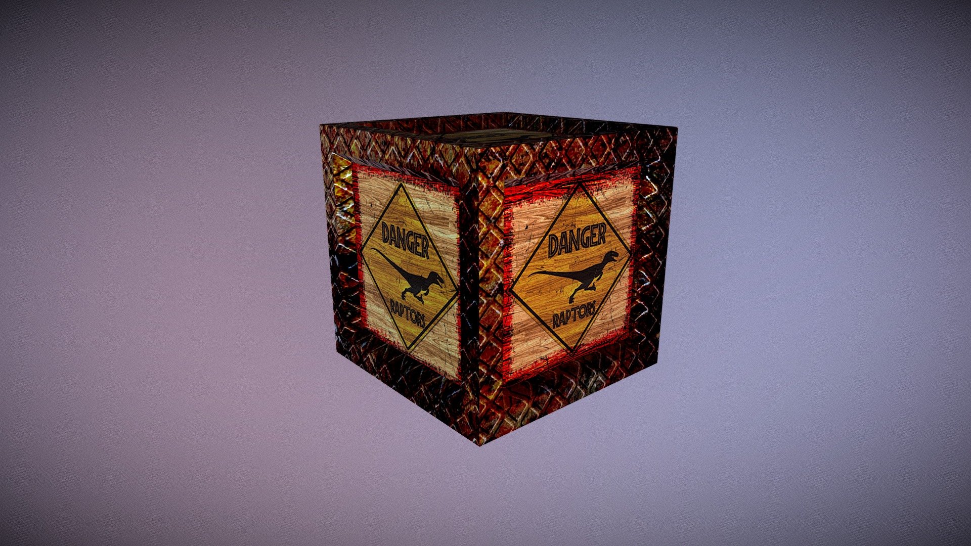 Dangerous box - 3D model by pesu inacio (@pesu) [5286de8] - Sketchfab