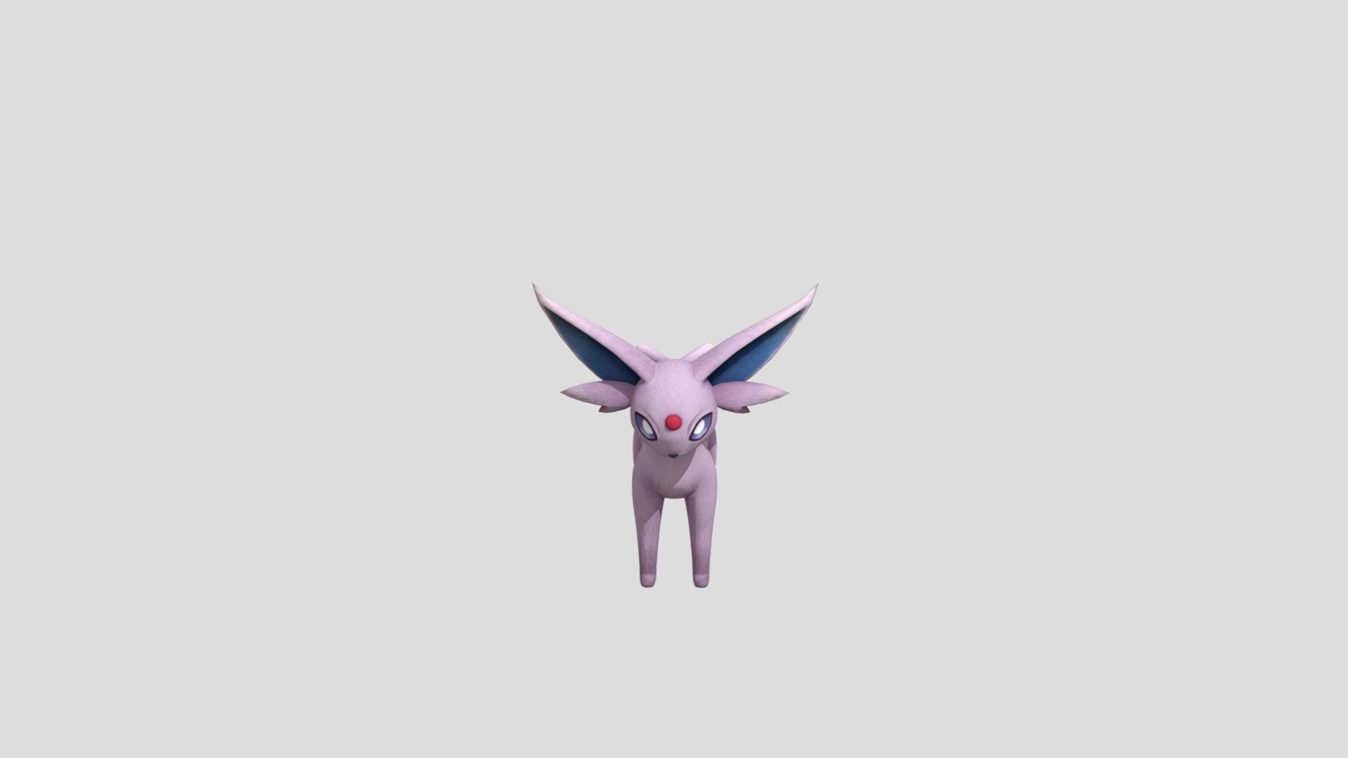 Espeon - Download Free 3D model by LunaEagle [528a3fb] - Sketchfab