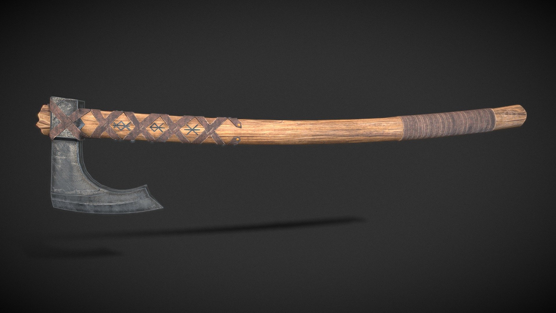 Stylized Axe - 3D model by Neooguz (@oguzfaruk) [528aca7] - Sketchfab
