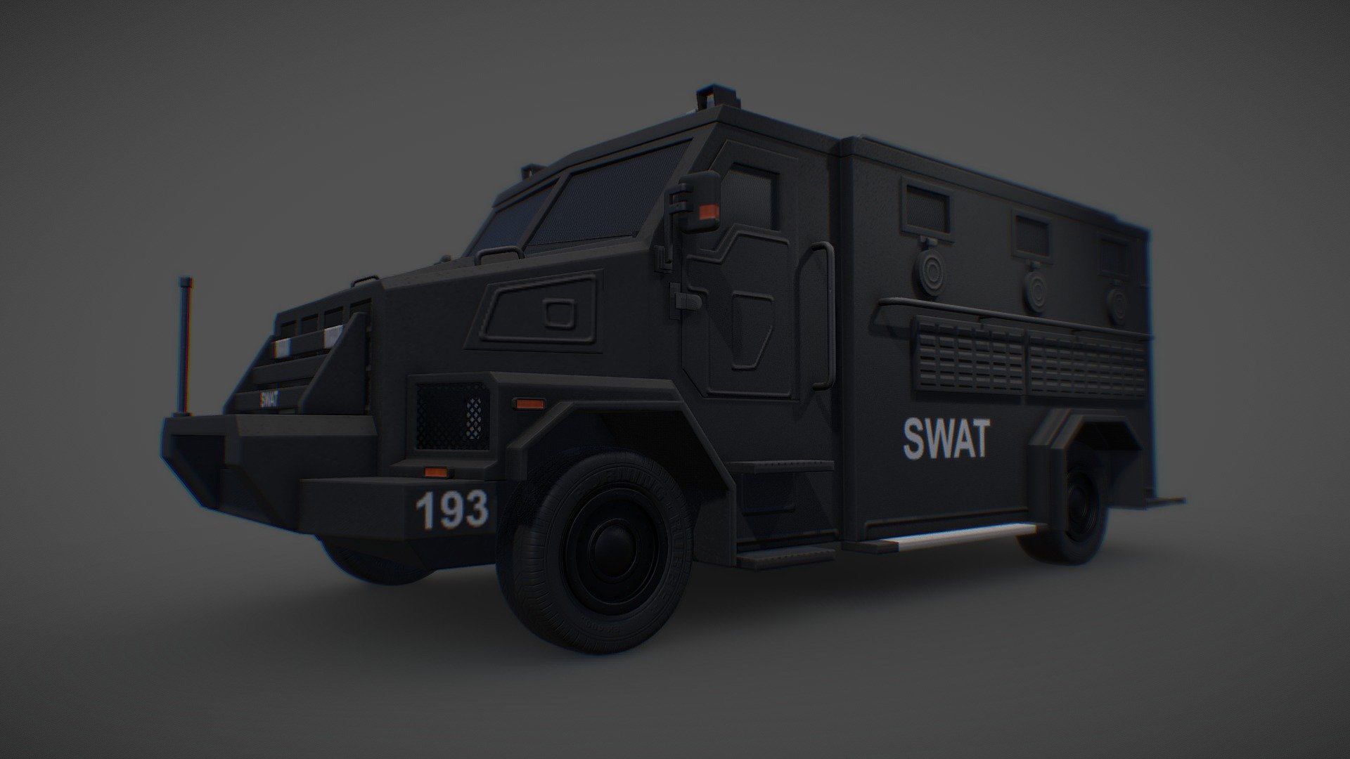 Riot Truck - Buy Royalty Free 3D model by Foxx Assets (@FoxxAssets ...