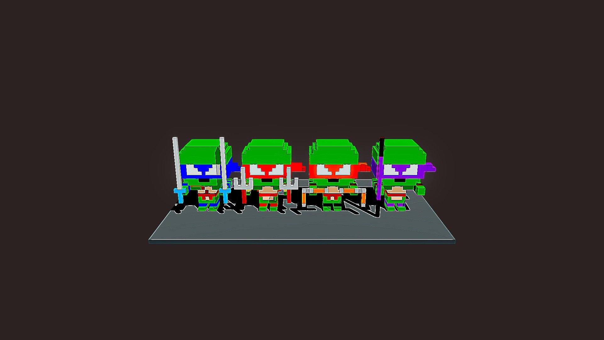 Teenage Mutant Ninja Turtles - Download Free 3D model by ...