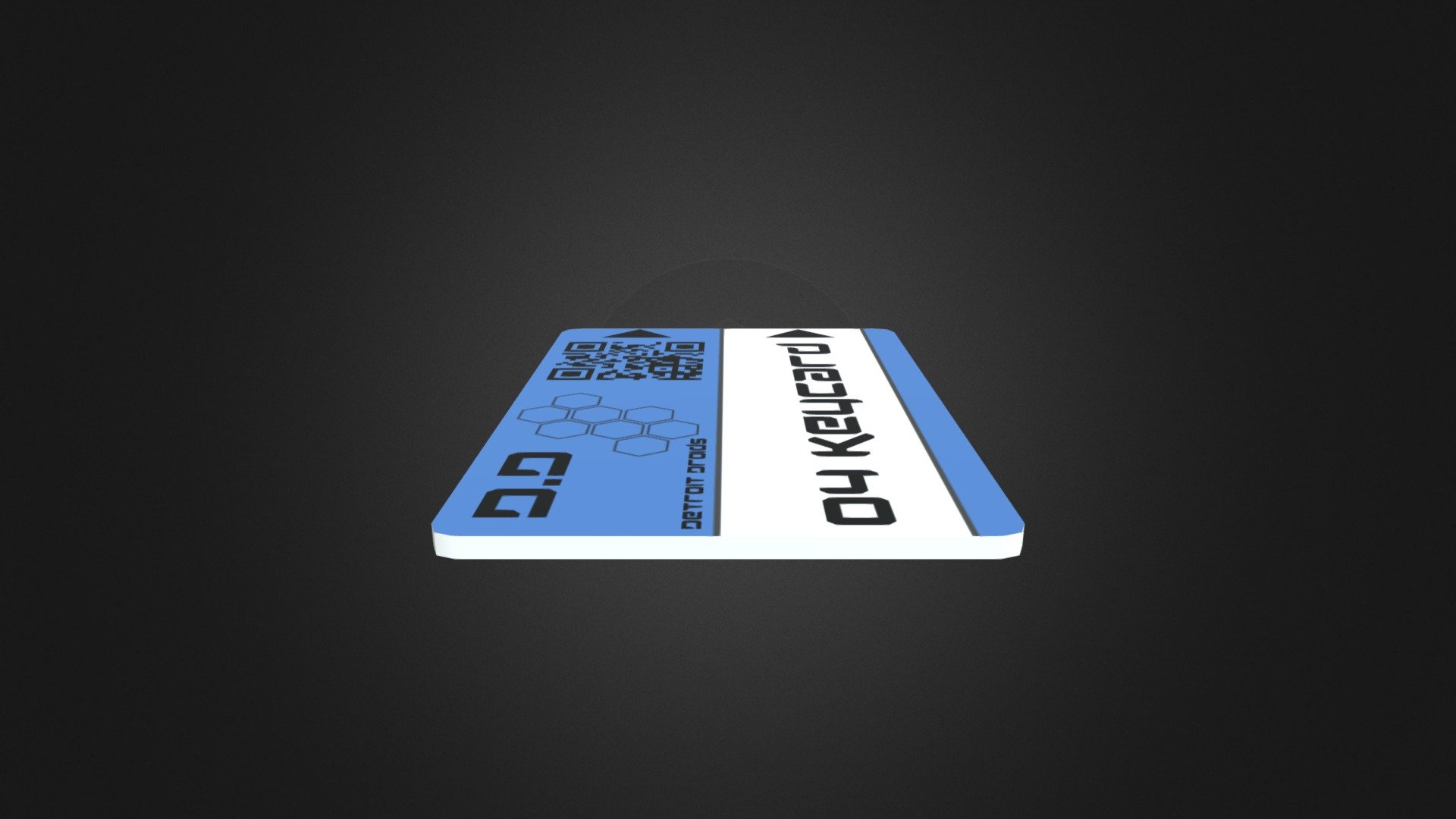Keycard Model - Download Free 3D model by SemB (@SemBoekenoogen ...