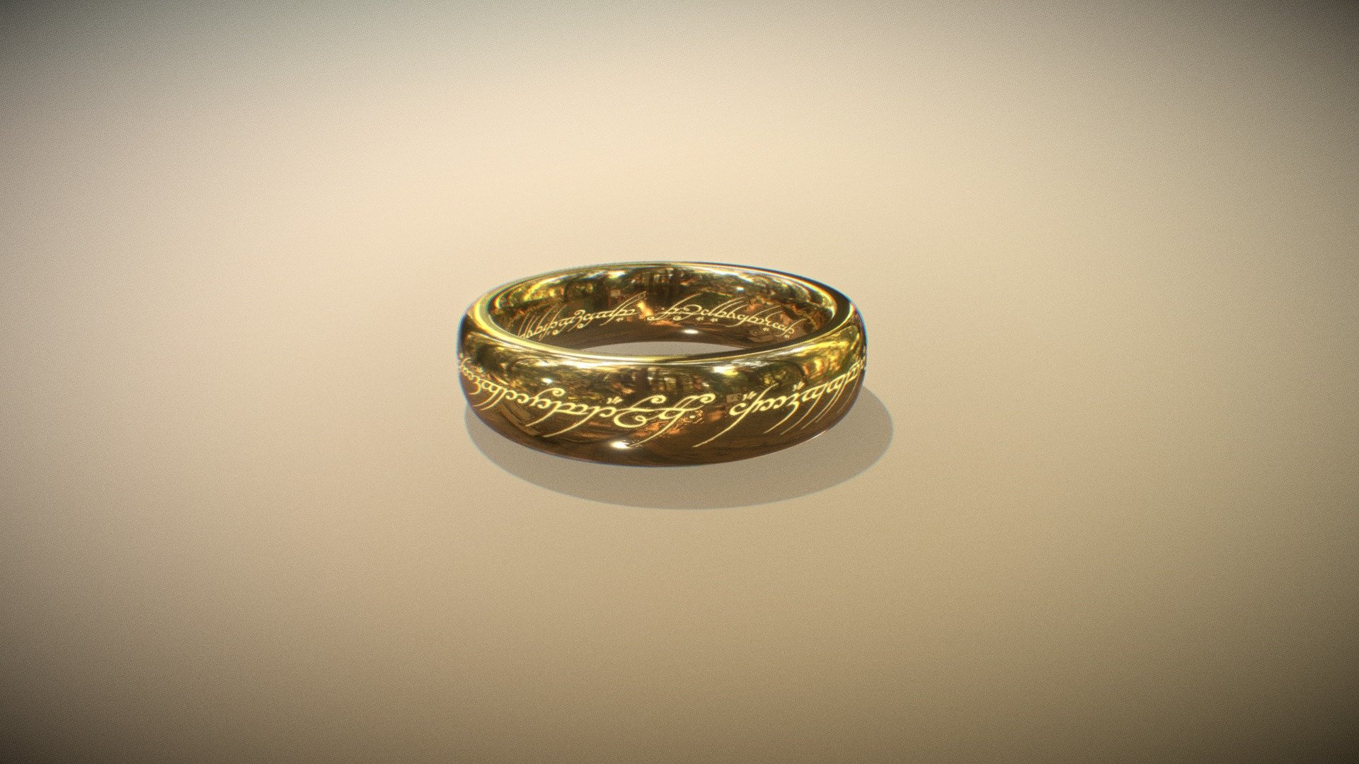 LOTR Ring - 3D model by matyushka1 [5294ce5] - Sketchfab