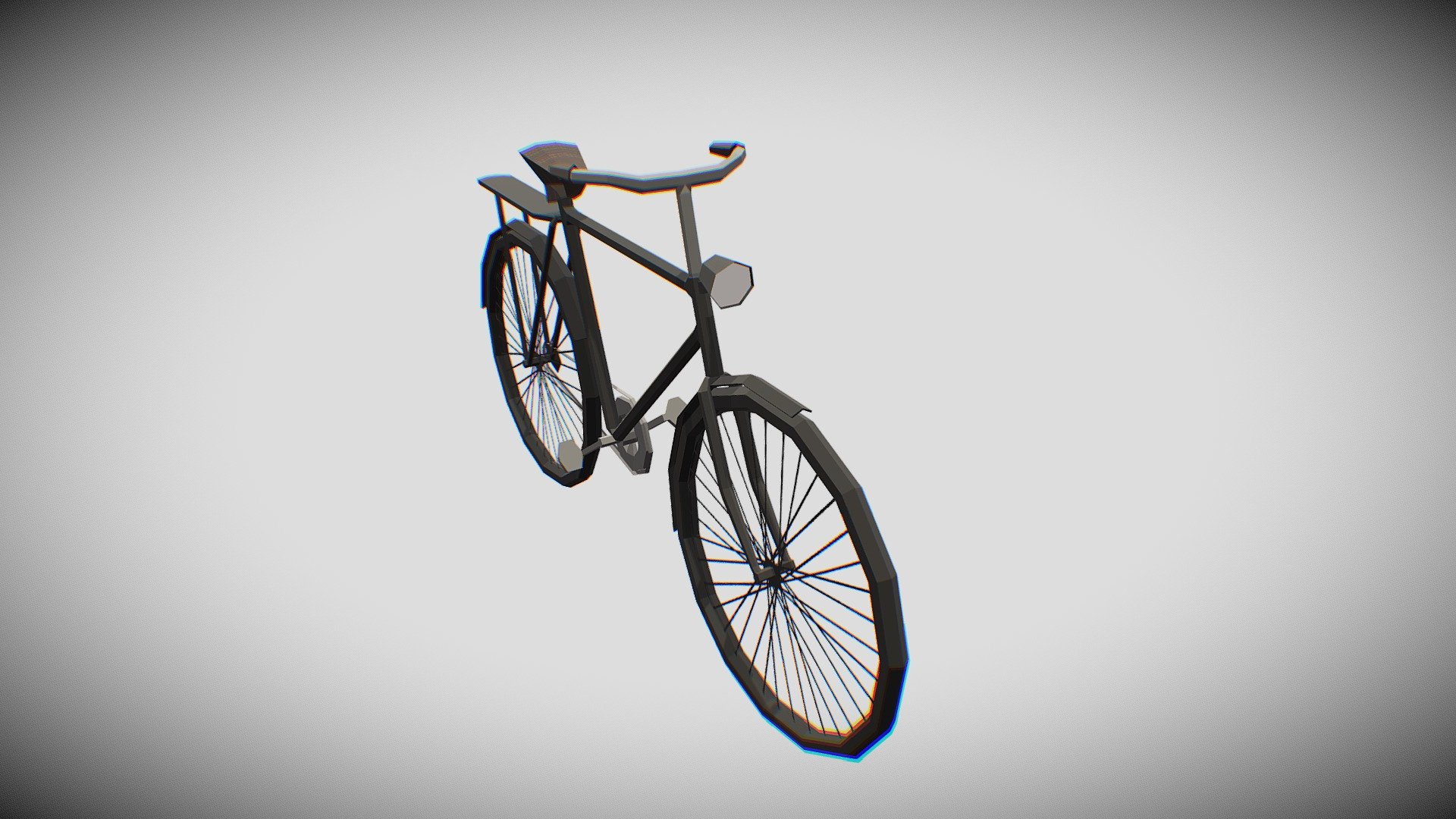 Low-Poly Vintage Bicycle Model - Download Free 3D model by wasabicats ...