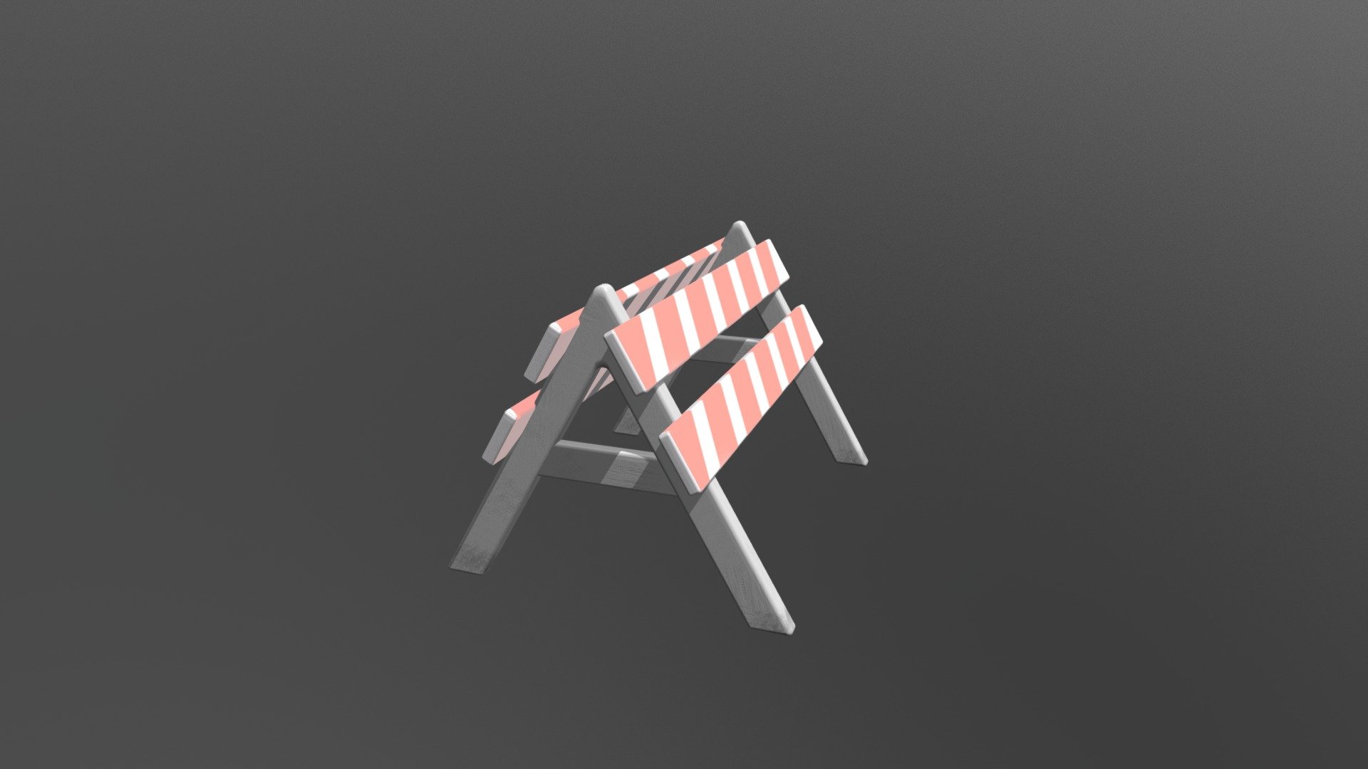 Roadblock - 3D model by Kuzkay [529825c] - Sketchfab