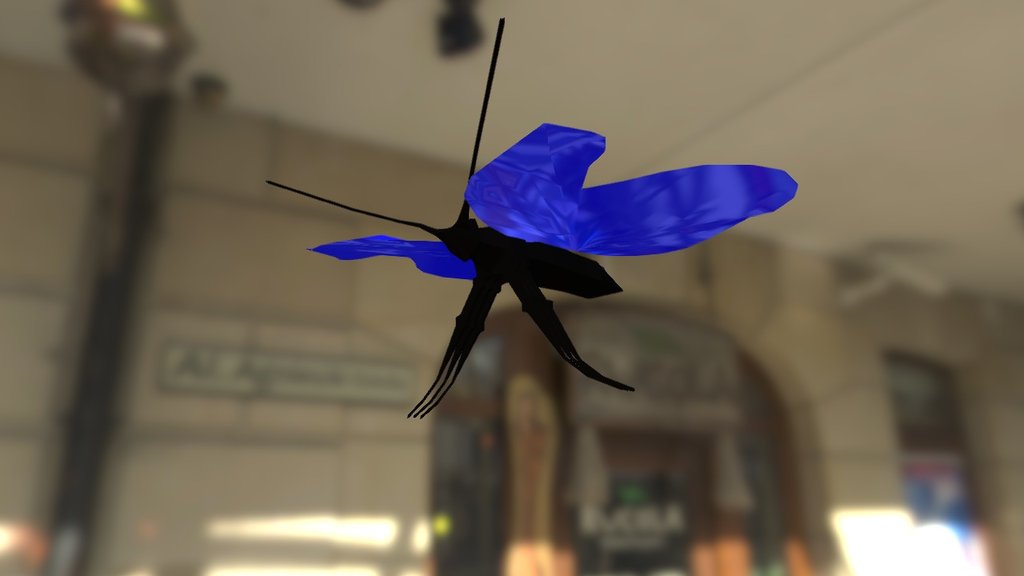 Mariposa - 3D model by aledorantes [5298797] - Sketchfab
