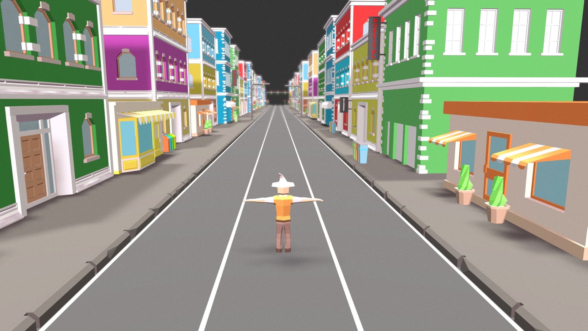 Low Poly Level - 3D model by Trangela [52989cb] - Sketchfab