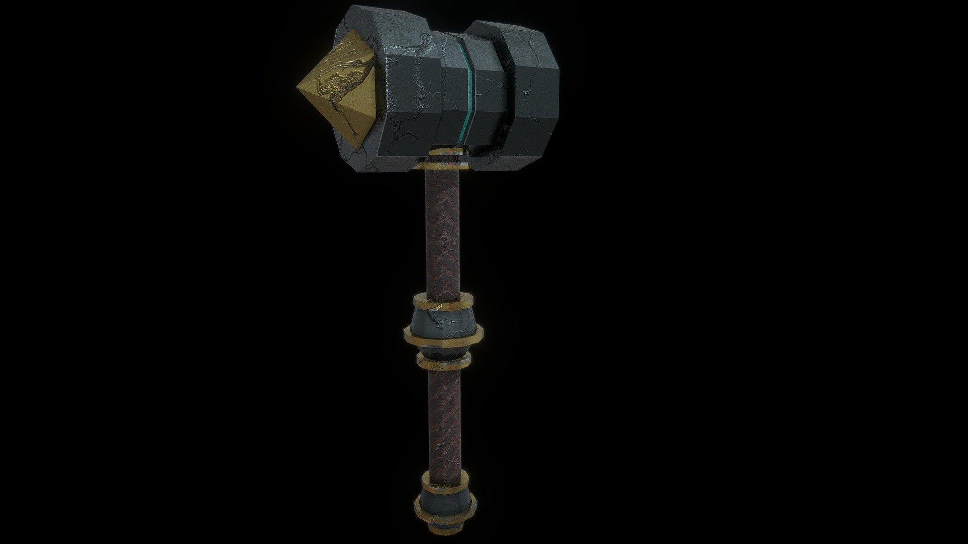 Low Poly War Hammer - Buy Royalty Free 3D model by BySharky [5298d36 ...