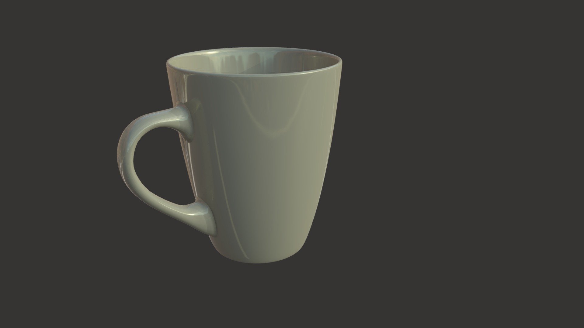 Ceramic cup / Керамическая кружка - 3D model by AlexeyAstanin [529a378 ...