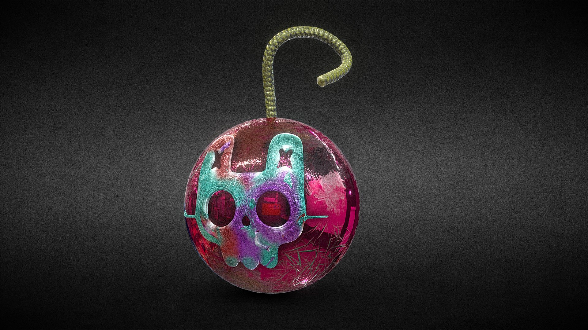 Cherry bomb - 3D model by Aumentados [529a399] - Sketchfab