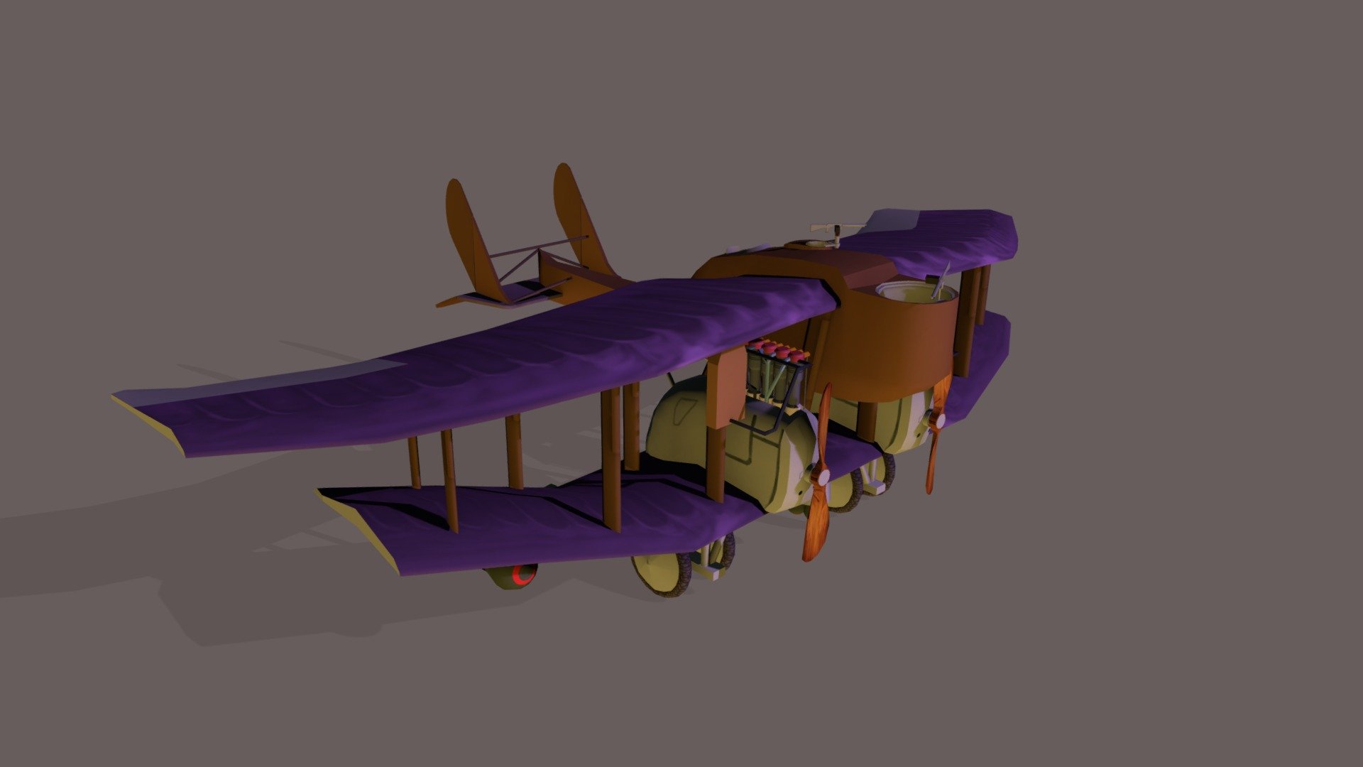 Gotha G1. WW1 Plane - The Flying Circus - 3D model by alphaolink ...